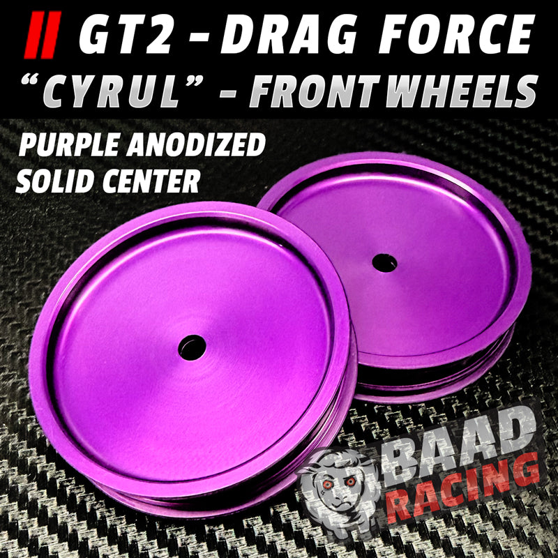 BAAD RACING | Performance RC - Bandit Drag Car - Solid Center Wheels