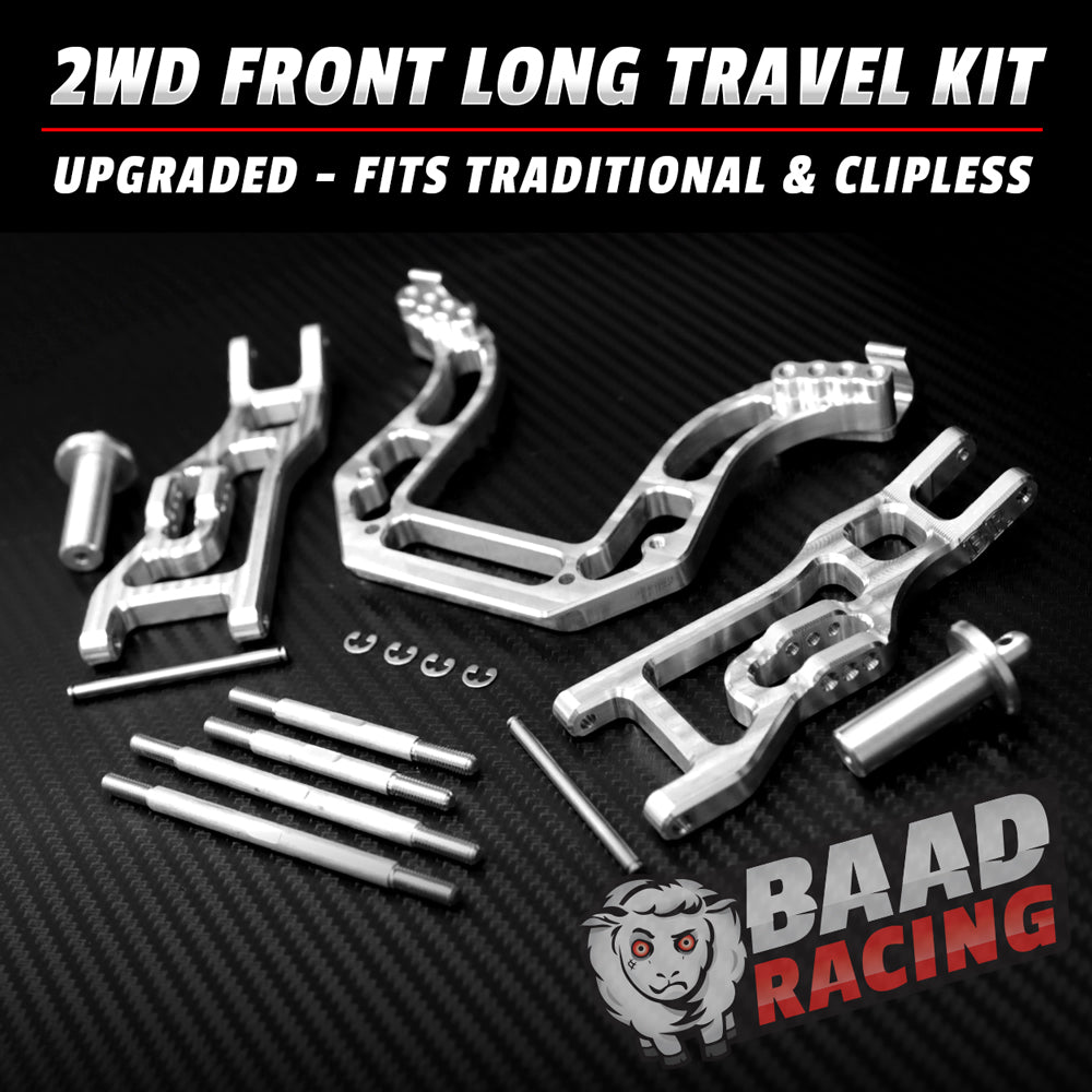 BAAD RACING | RC Performance Parts - 2WD Front Long Travel Kit