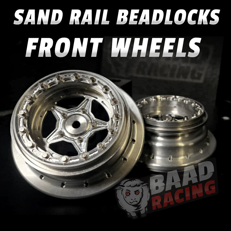 BAAD RACING | Billet RC Sand Rail Wheels