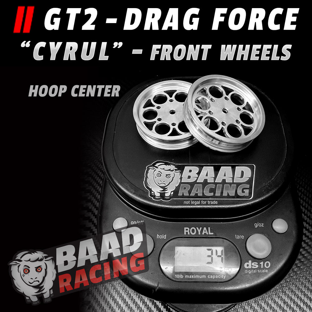 BAAD RACING | Performance RC Parts - "CYRUL" - Glue Type Drag Car Front ...