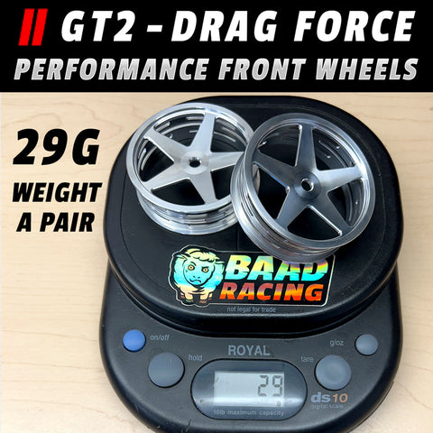 BAAD RACING | Performance RC Parts - Billet Glue Type Drag Wheels