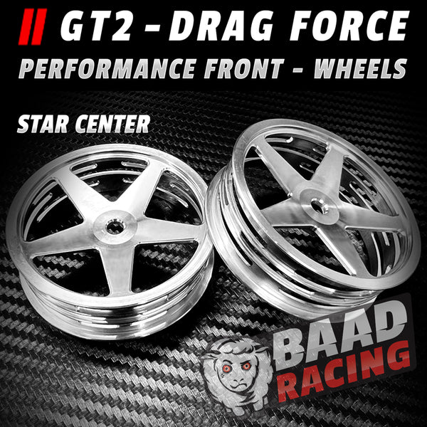 BAAD RACING | Performance RC Parts - Billet Glue Type Drag Wheels